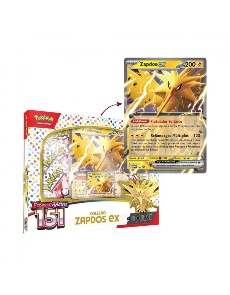 JGS BRINQ CARTON- POKEMON EV3.5 - BOX ZAPD OS EX/33355
