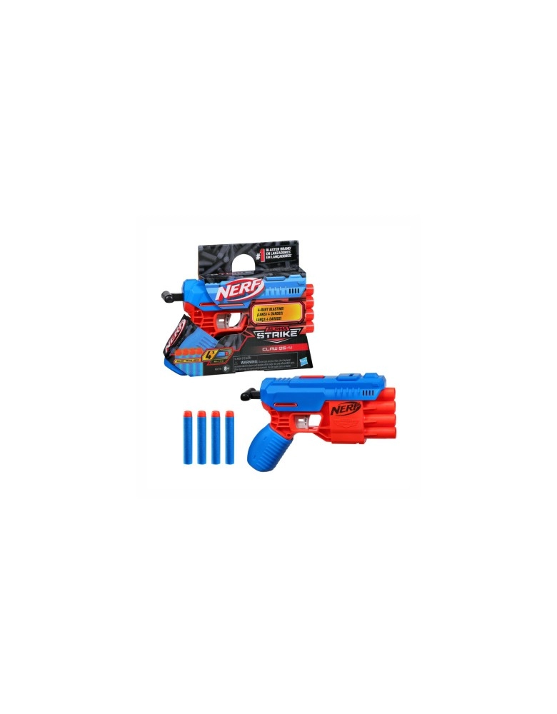 NERF ALPHA STRIKE CLAW DUAL QS 4/ F2468